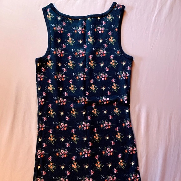 Time and Tru | Tops | Flower Tank Top | Poshmark